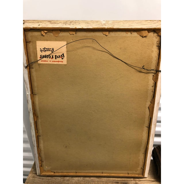 Vintage "Paris Street Scene" Watercolor Painting by Fred Roner | Chairish