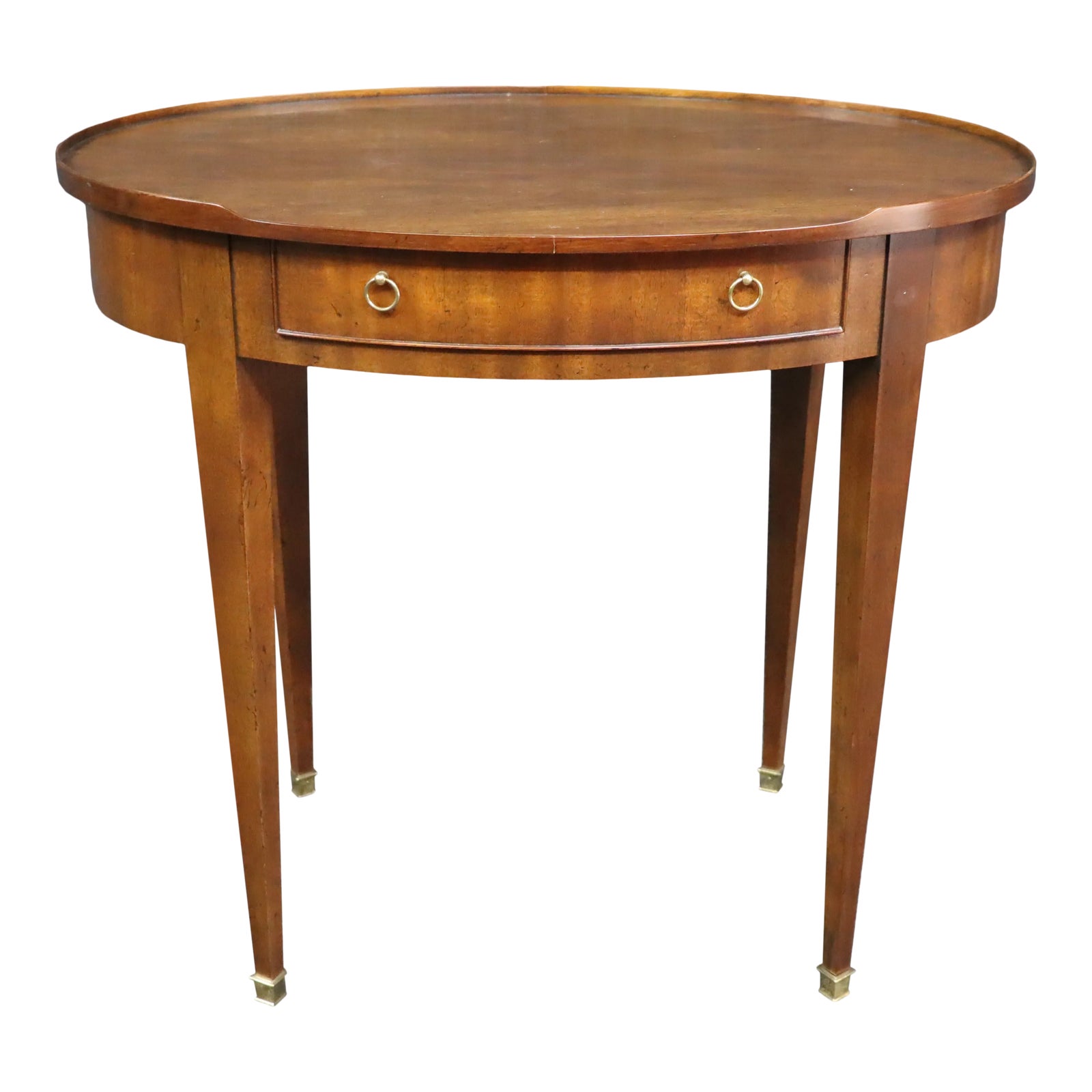Mahogany Baker Cocktail Table | Chairish