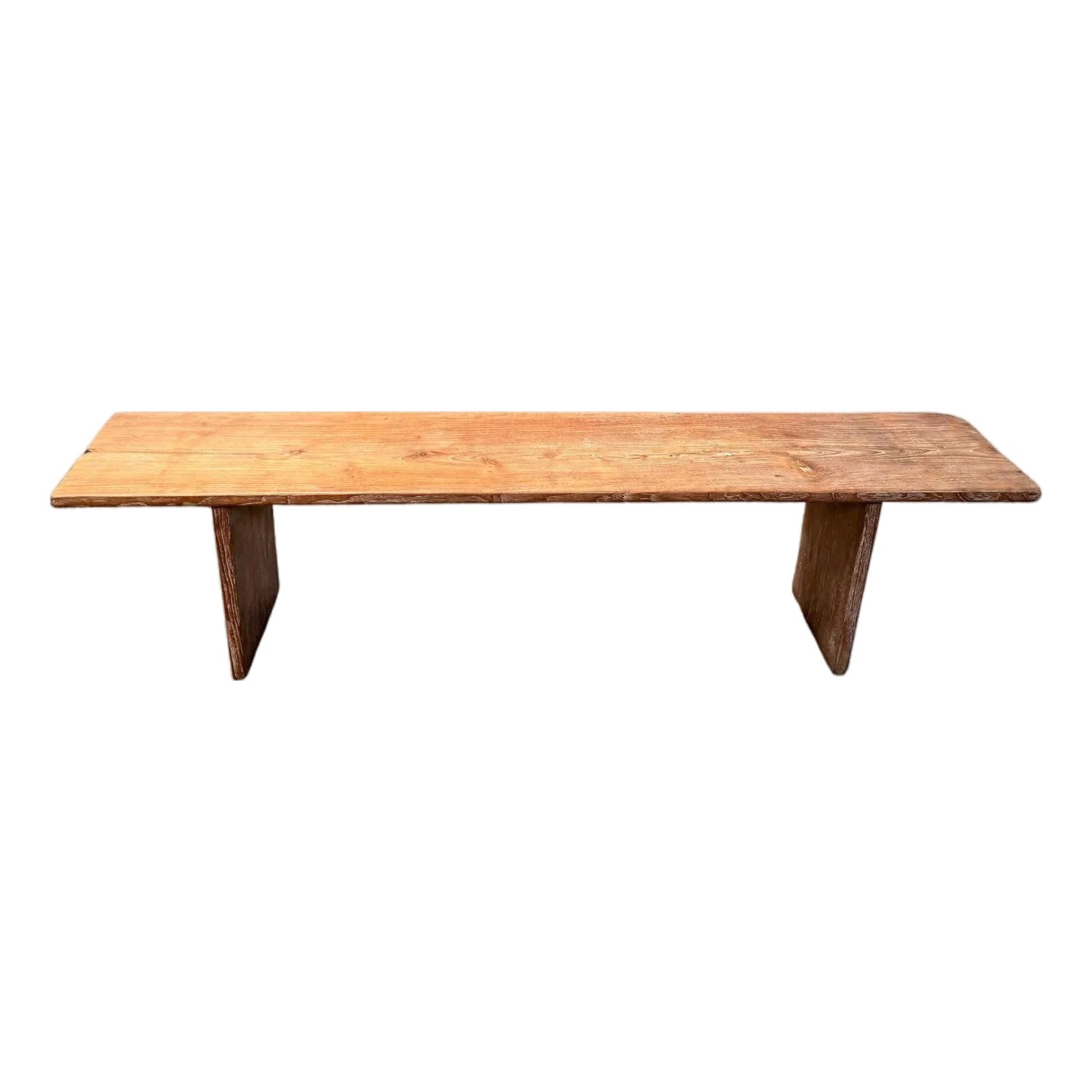 Sculptural Teak Wood Bench, Modern Organic, Stunning Wood Textures ...