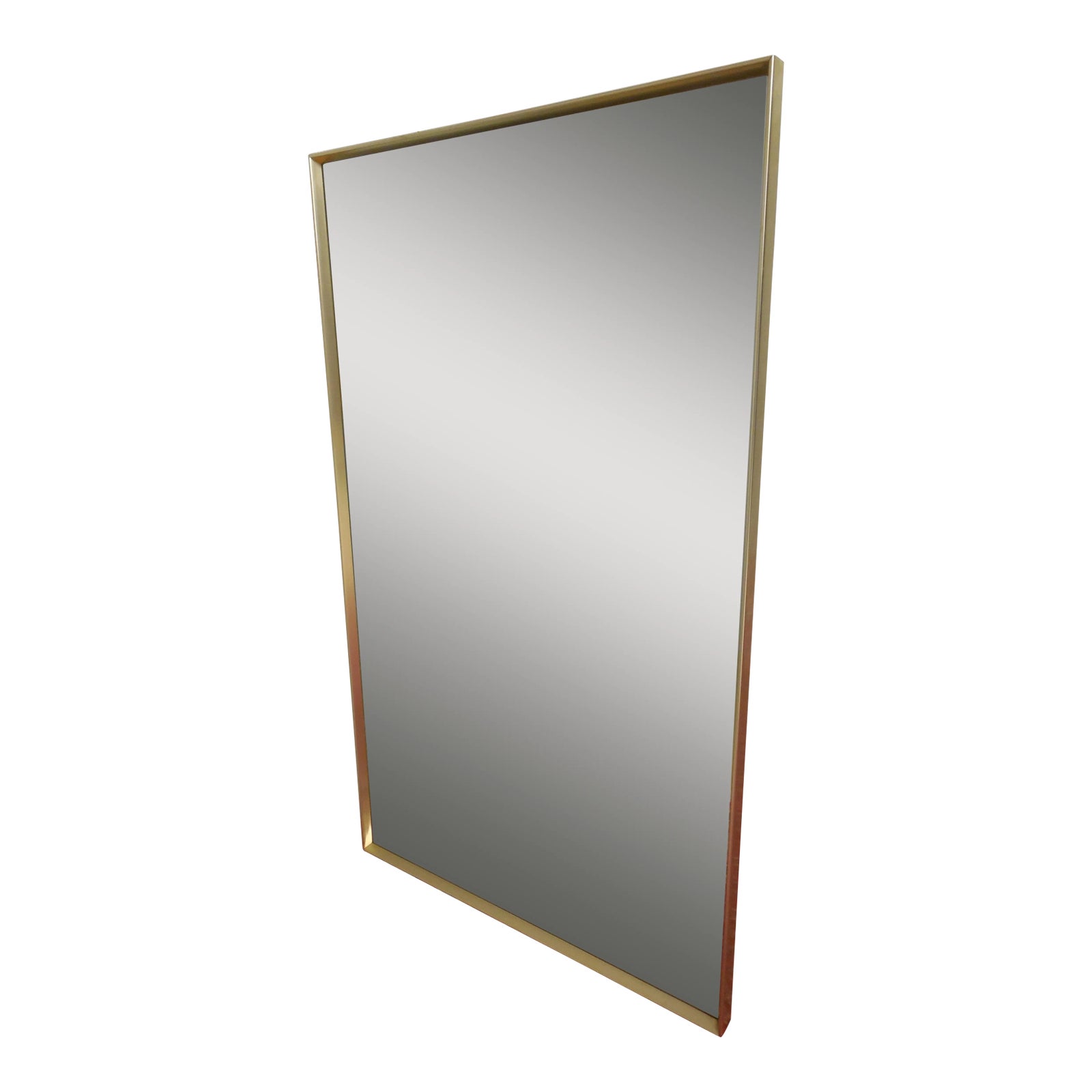 John Stuart Mid-Century Beveled Glass Mirror | Chairish