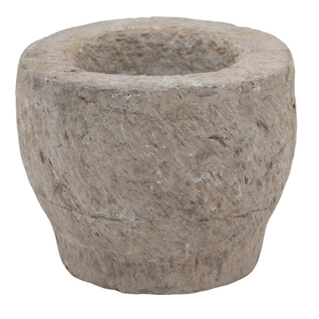 Chinese Stone Kitchen Mortar, c. 1800 | Chairish