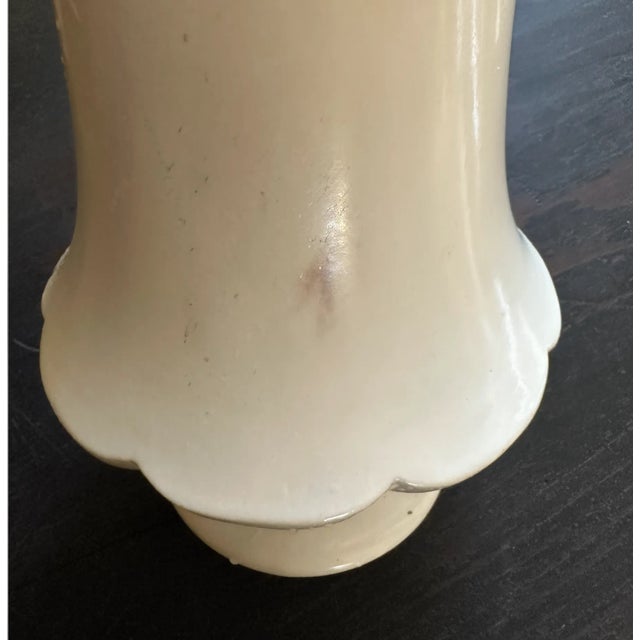 1930s RumRill Pottery Vase With Blue Interior | Chairish