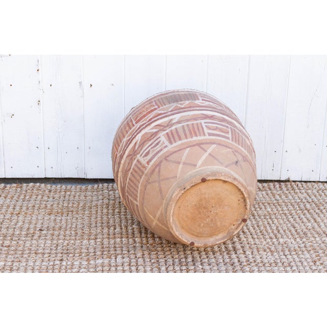 Antique Painted Tribal African Pot | Chairish