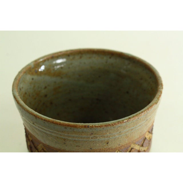 1980s Native American Pottery Cachepot Signed Grace Thorpe | Chairish