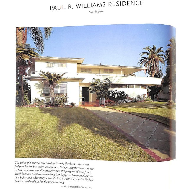 "Paul R. Williams, Architect: A Legacy of Style" 1993 Hudson, Karen E ...
