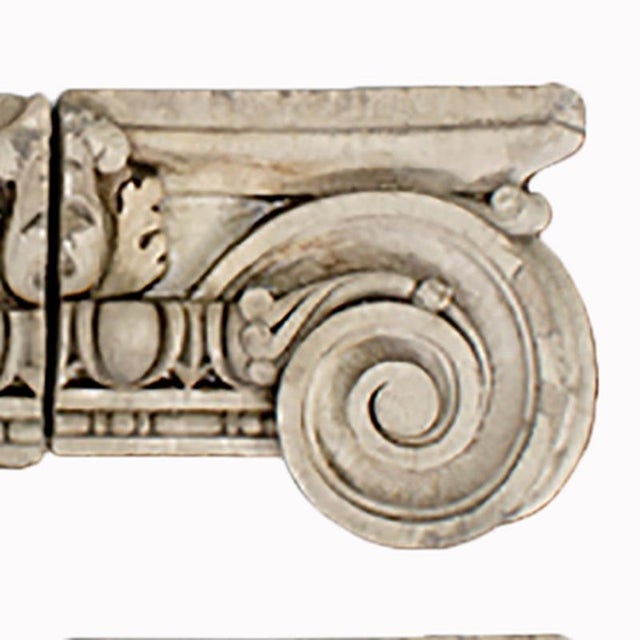 Early 20th Century Traditional Large Terra Cotta Ionic Pilaster ...