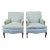 Mid-Century French Provincial Walnut Downfilled Club Lounge Library ...