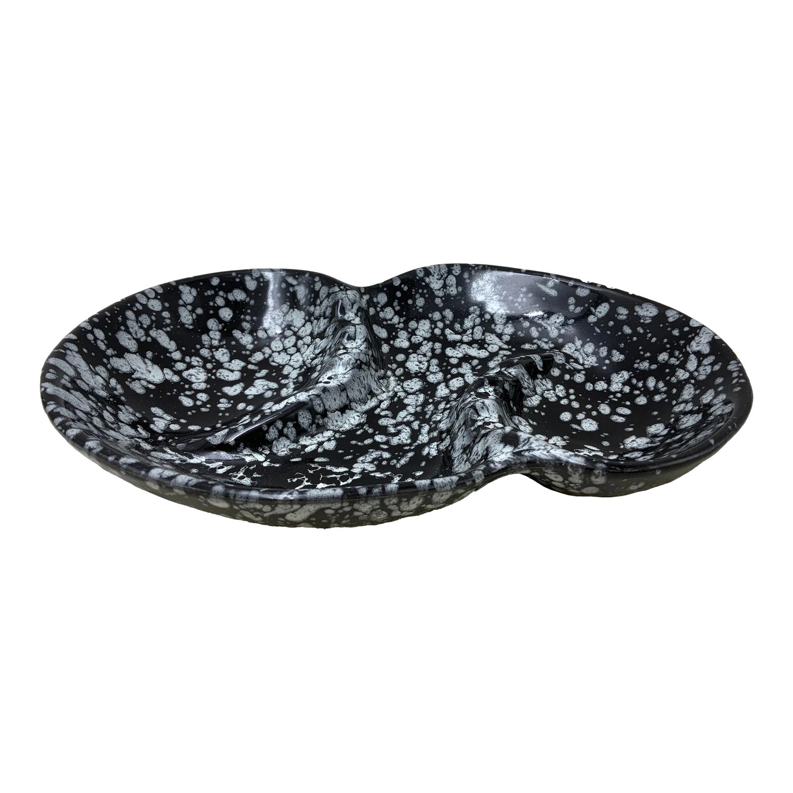 Mid Century Speckled Ashtray | Chairish