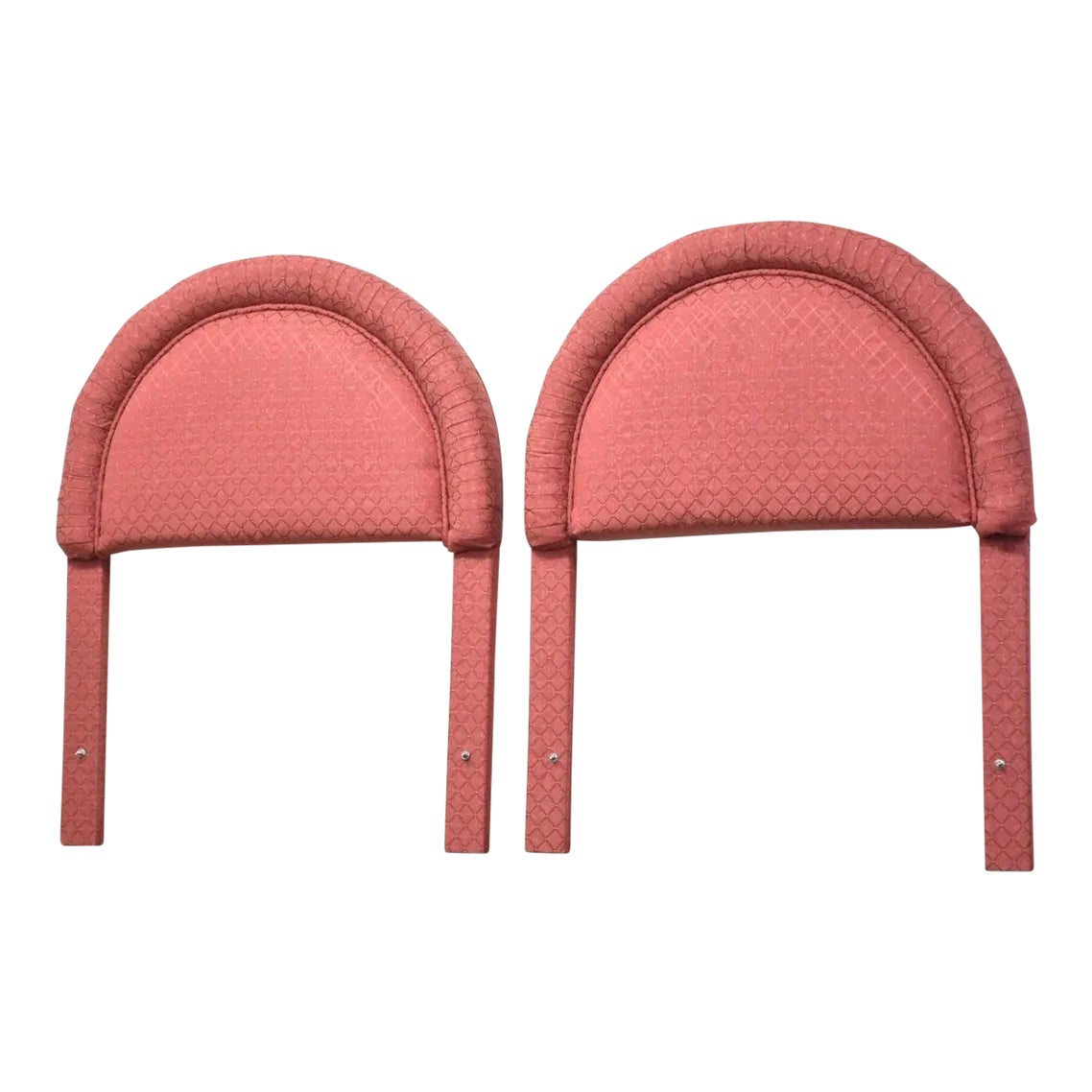 Upholstered Pink Twin Headboards | Chairish