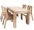 Light Wood Dining Set | Chairish