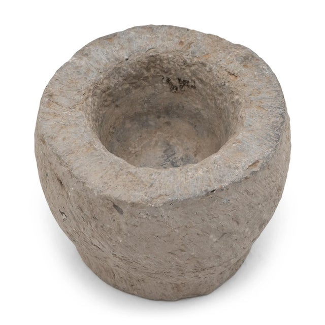 Chinese Stone Kitchen Mortar, c. 1800 | Chairish