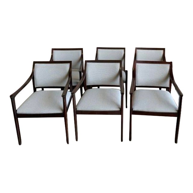 Bernhard Dining Chairs Set of 6 | Chairish