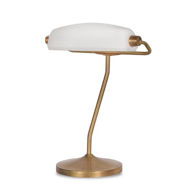 Pair of Contemporary Original BTC Bankers Desk Light | Chairish