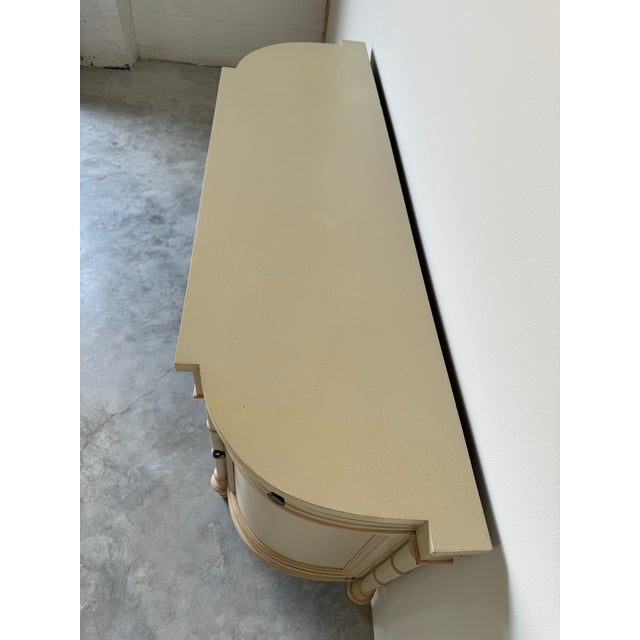 Hollywood Regency French - Style Faux Bamboo Details and Wire Doors ...