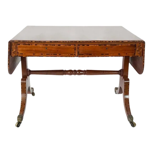 Calamander Inlaid Mahogany Sofa Table by William Wilkinson, London ...