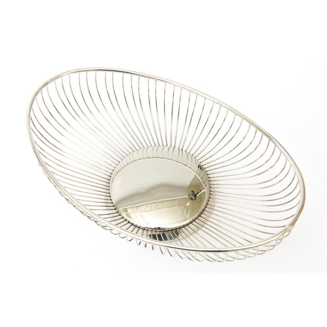 Vintage SilverPlate Bread Basket by Raimond 60's | Chairish