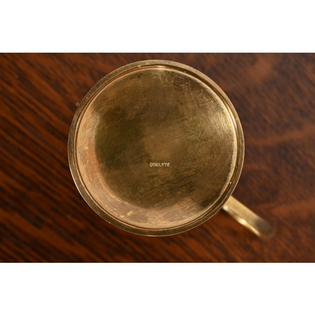 1940s Art Deco Bronze Cream and Sugar Bowls by Dirilyte | Chairish