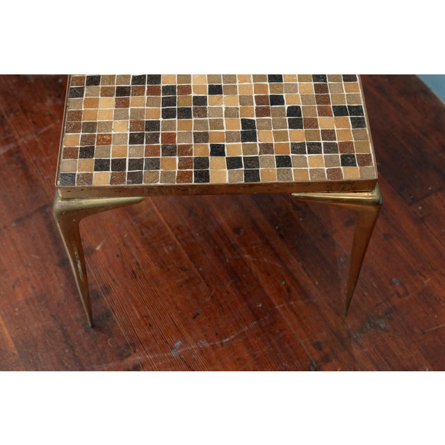 Mid-Century Modern Tile Top Tables - a Pair | Chairish