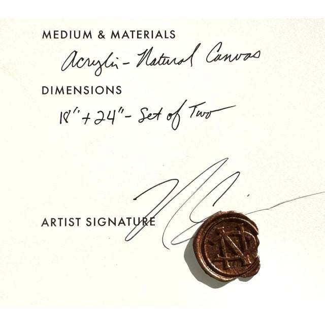 "Night" I Abstract Landscape Painting by Artist Nicolette Capuano ...