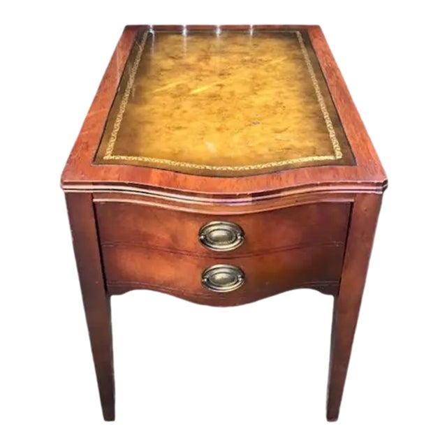 Vintage Mid 20th Century Federal Style End Table | Chairish