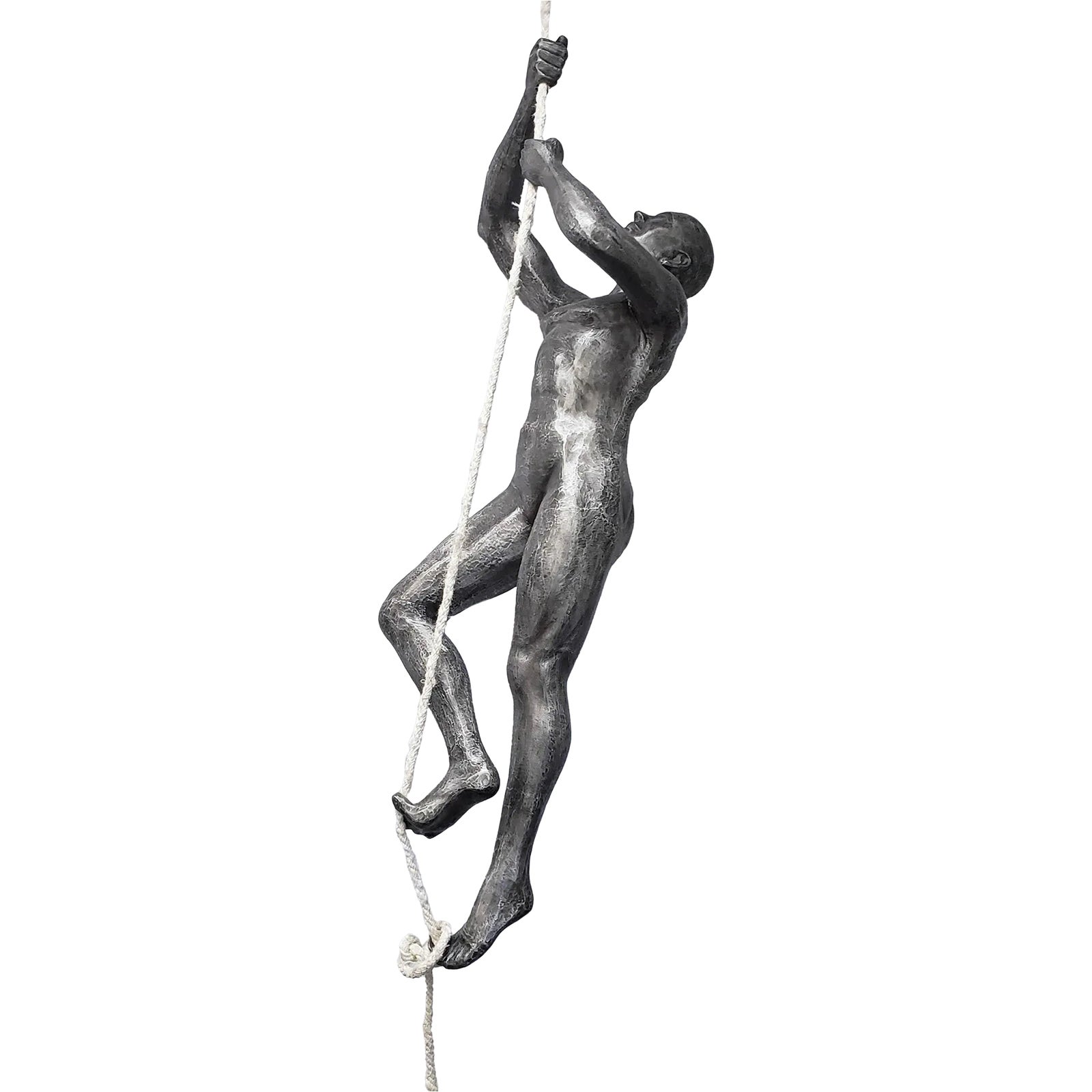 Large-Scale Rope Climbing Man by Phillips Collection, Installation ...