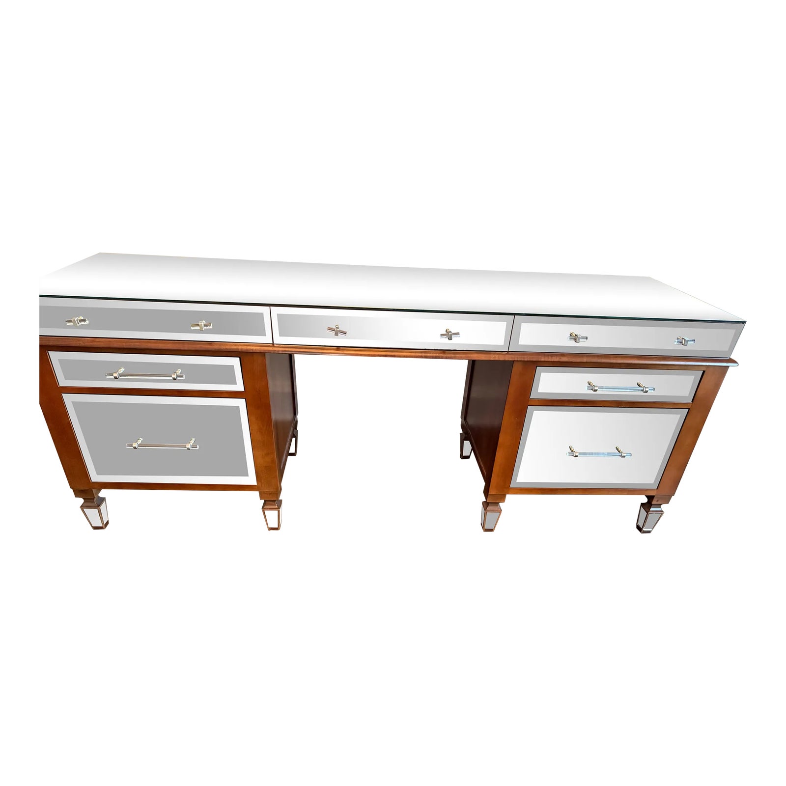 Mid Century Modern Dressing Table | Chairish