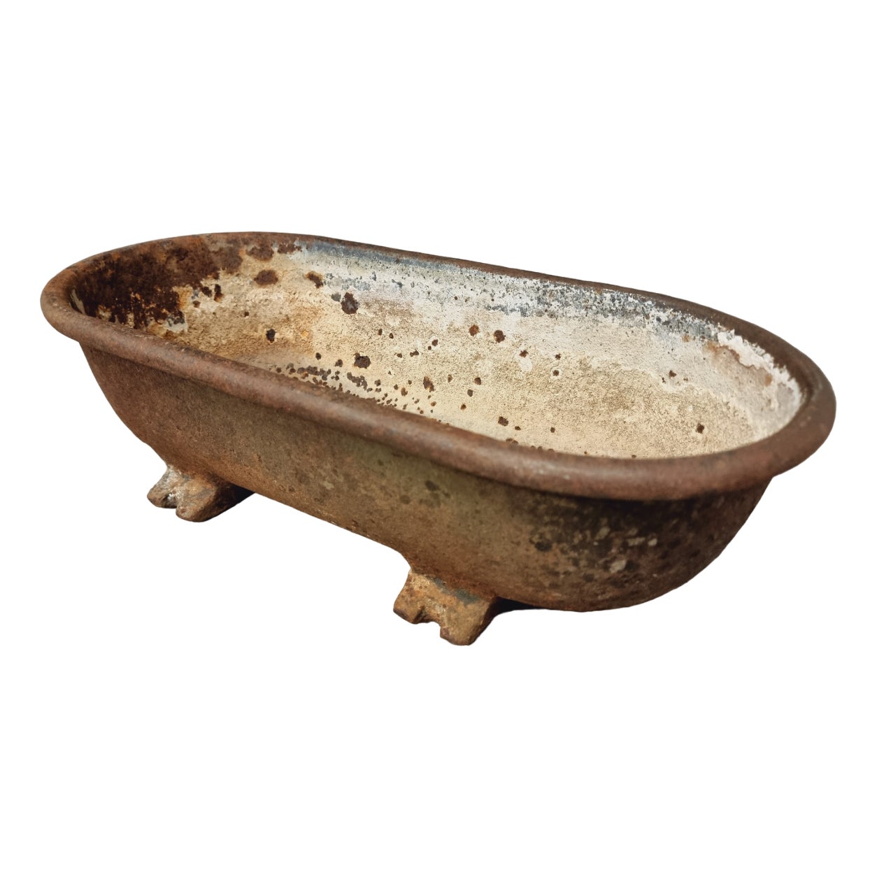 19th Century Cast Iron Trough Sink Planter | Chairish