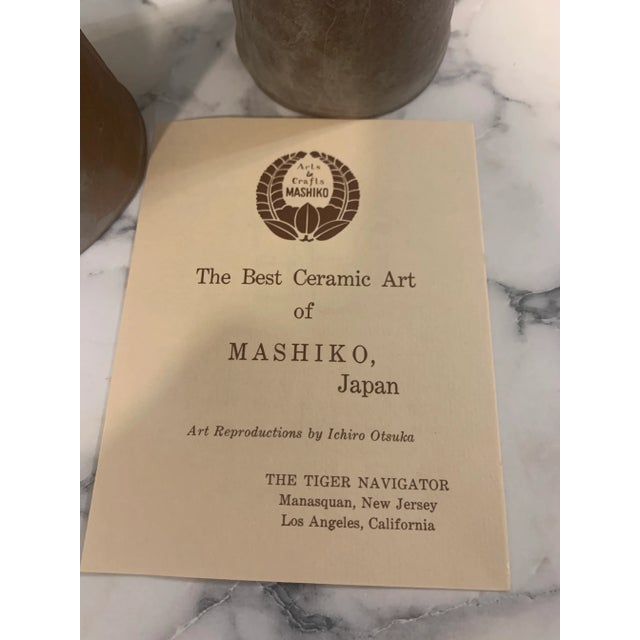 Japanese Terracotta Head of Women With Headdress Handmade Mashiko ...