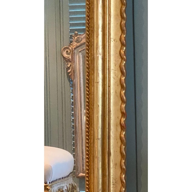 Antique Louis Philippe Gilt Mirror | Chairish