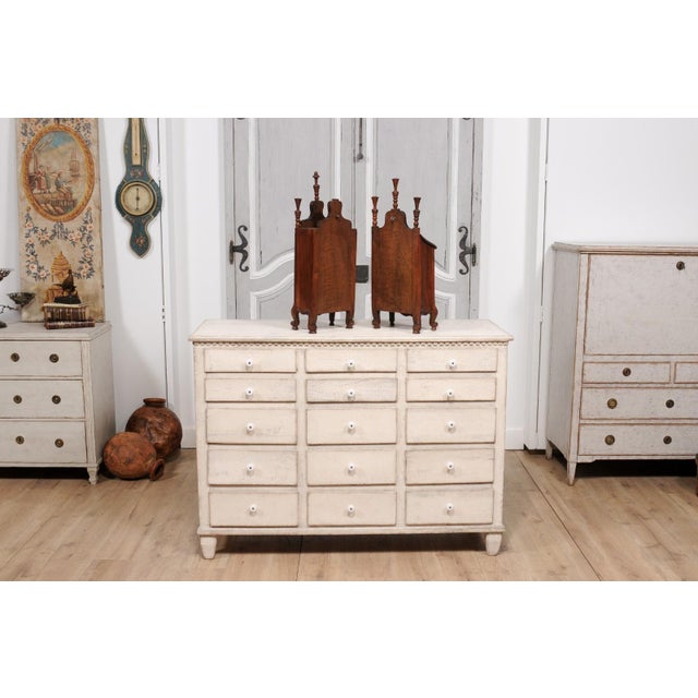 Louis XV Style French Farinerio Flour Boxes with Carved Floral Décor ...