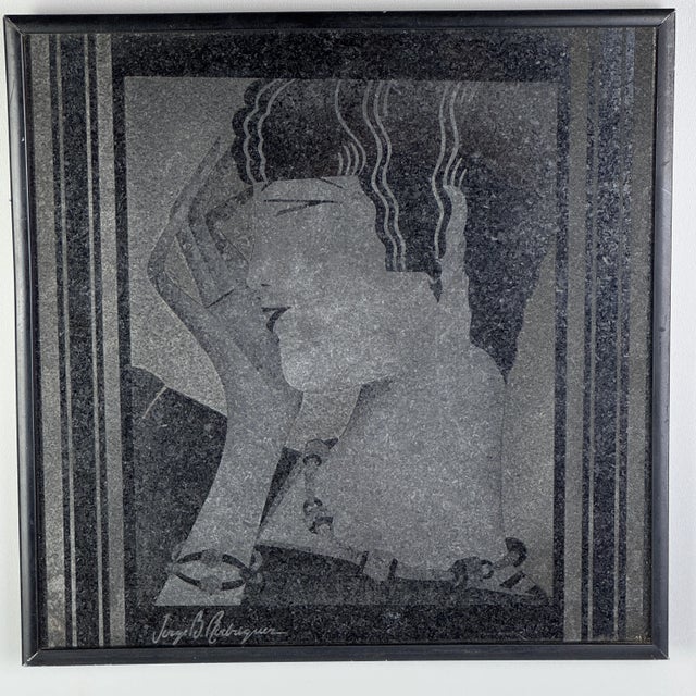 1920s framed artwork