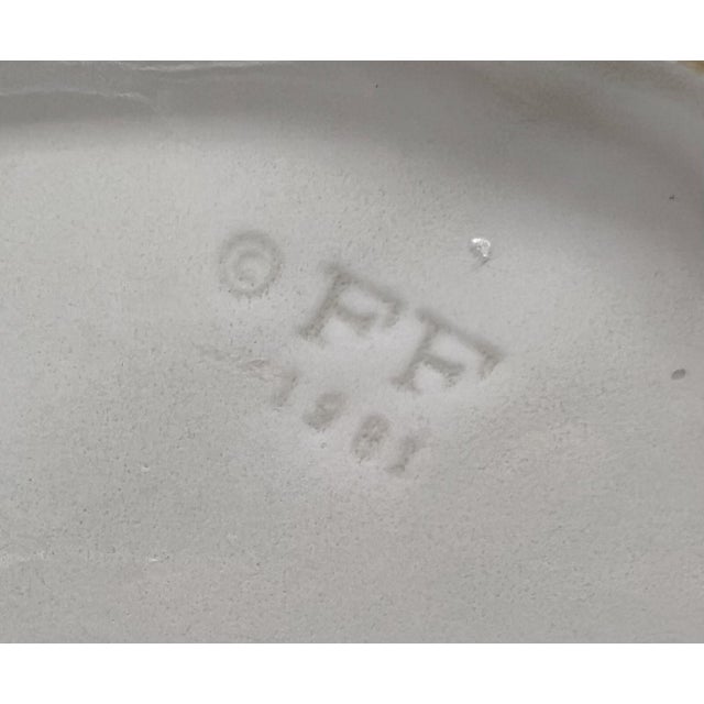 1980s Fitz and Floyd White Corn Ceramic Vegetable Pitcher | Chairish