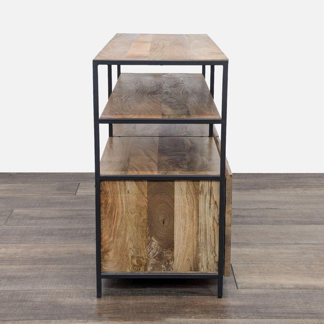 West Elm Industrial Modular Media Console | Chairish