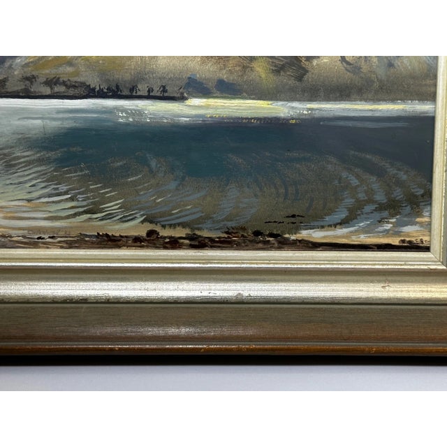 1980's Scottish Highlands Oil Painting of Beinn Bhàn Loch Levan by ...