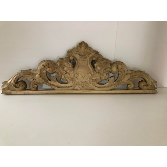 Plaster Architectural Pediments - a Pair | Chairish