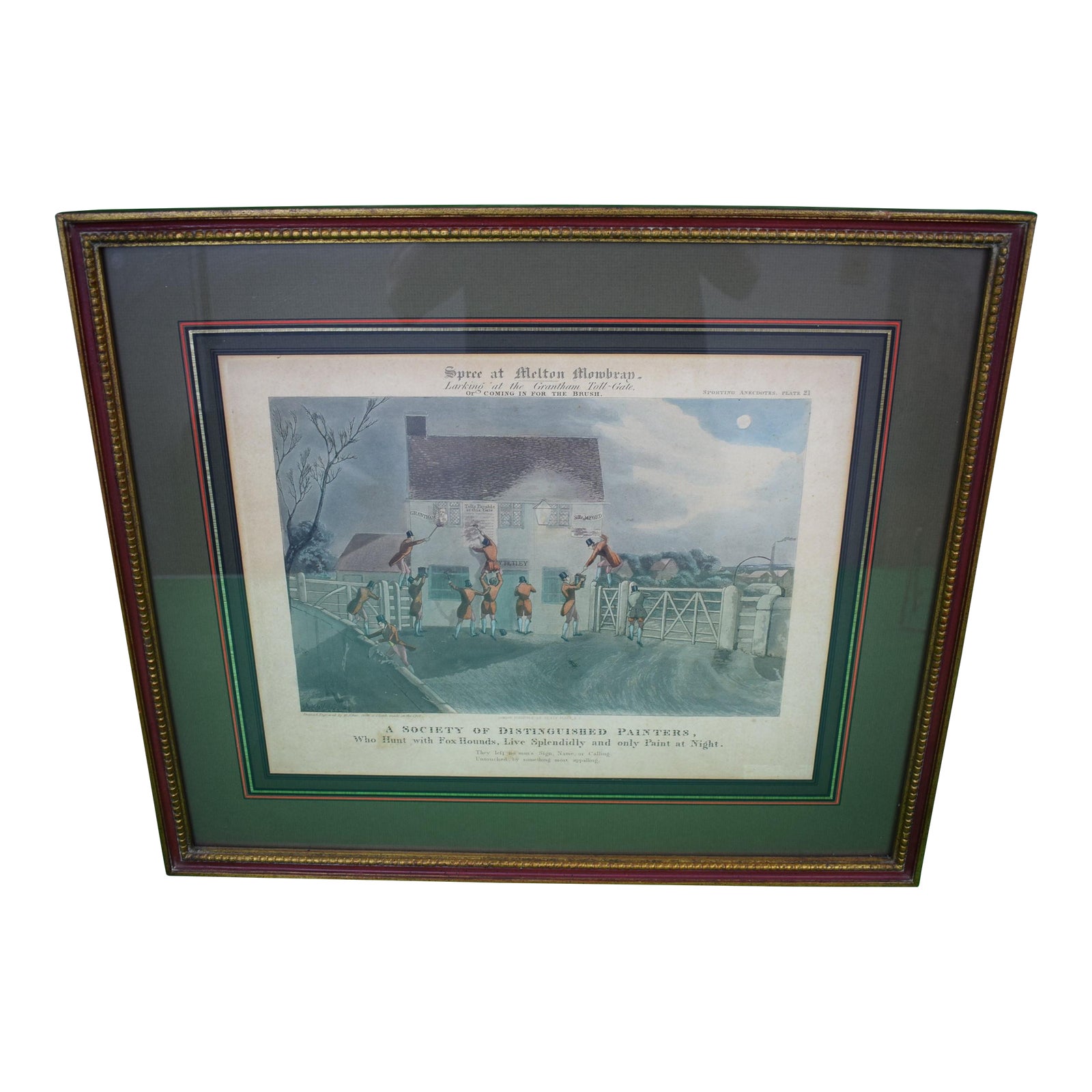 Spree at Melton Mowbray Larking at the Grantham Toll-Gate by Henry ...