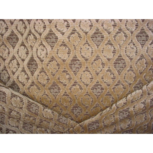 Kravet Natural Gold Putty Spanish Lattice Velvet Upholstery Fabric ...