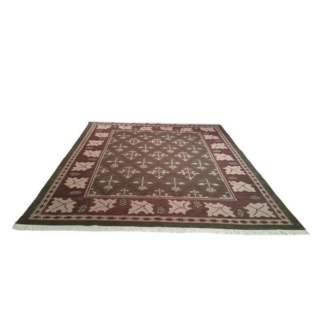 Flat Weave Soumak Handmade Rug - 8x10 | Chairish