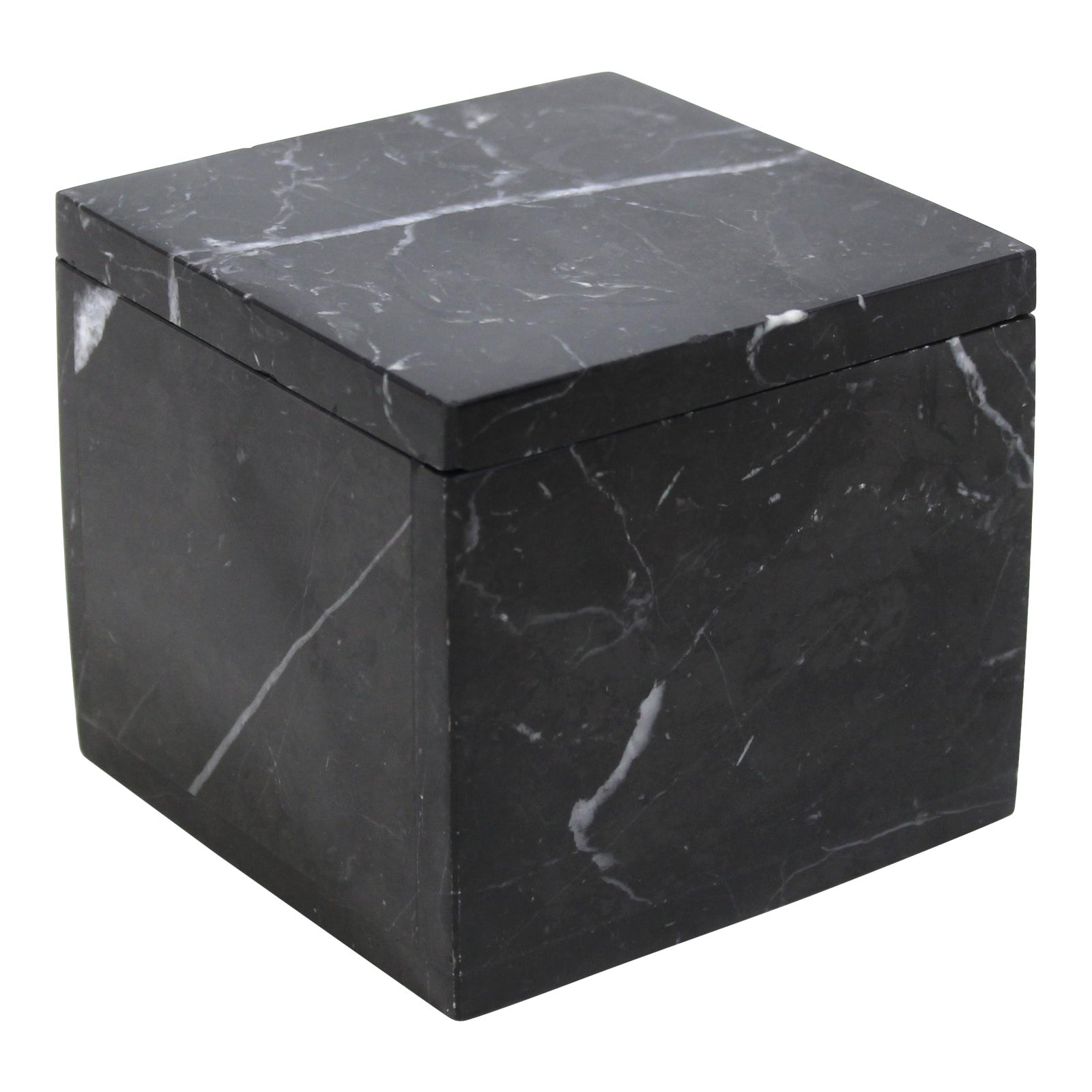 Modern Marble Trinket Box | Chairish
