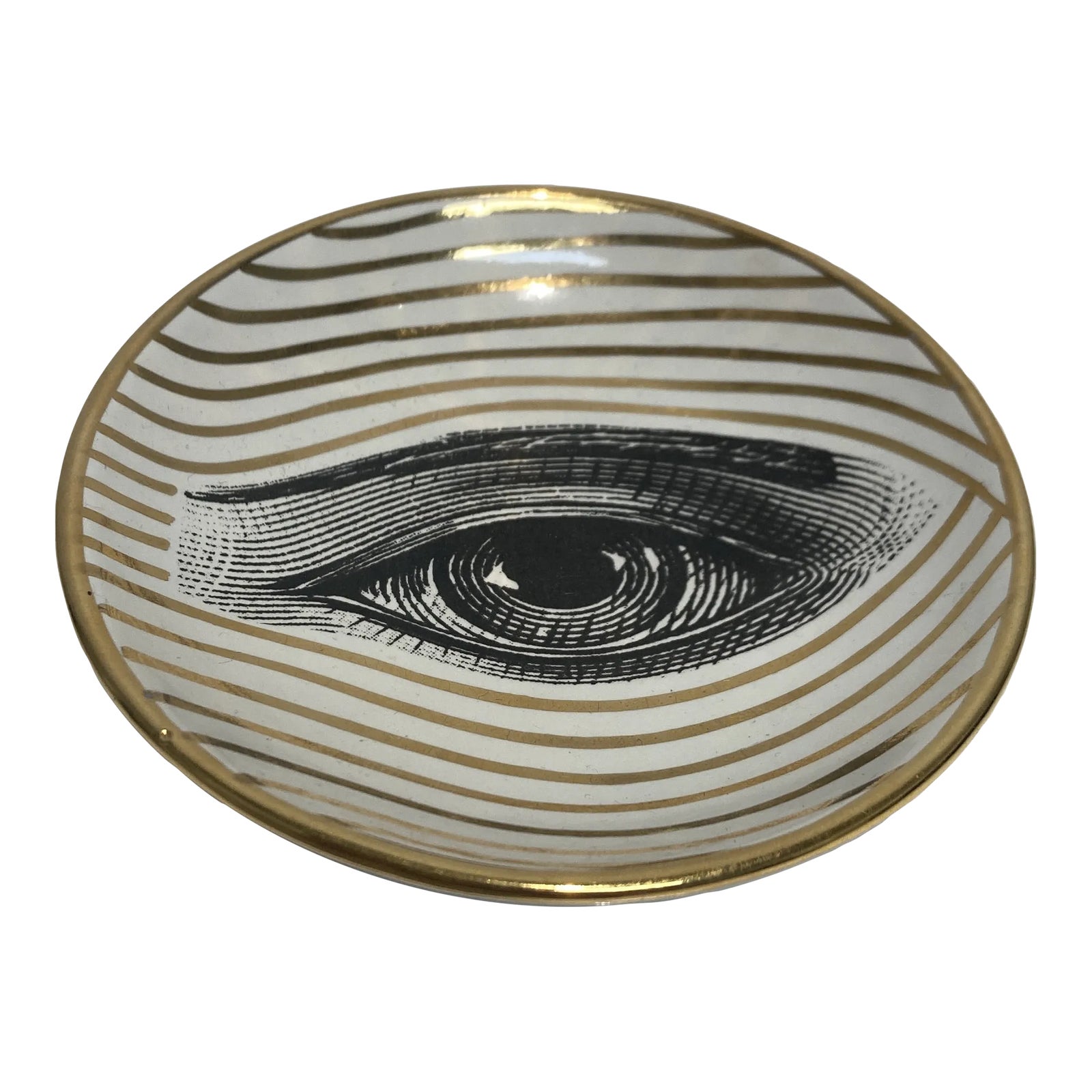 Eye Design Decorative Bowl | Chairish
