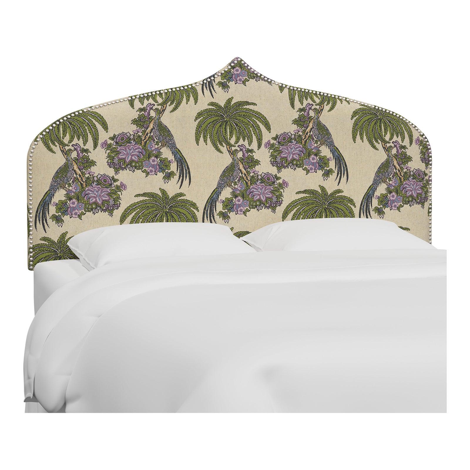 John Robshaw x Cloth & Company Full Alina Headboard in Udyat Multi ...