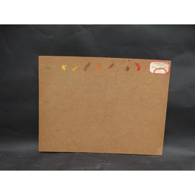 1943 Vintage Anders Aldrin Morro Bay Fields Painting | Chairish