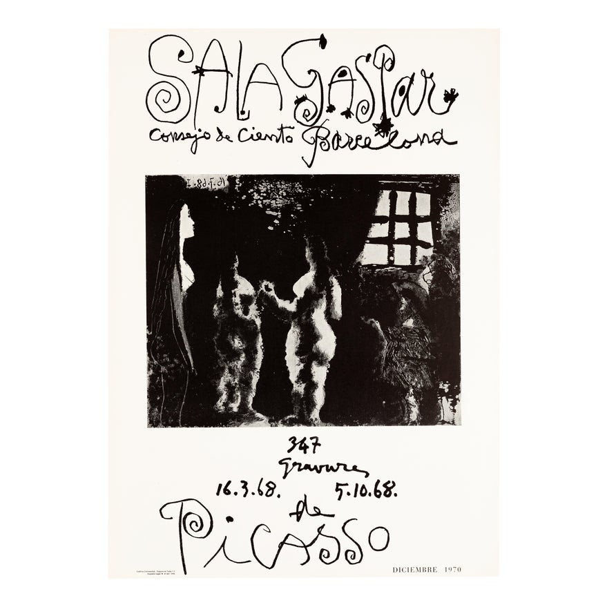 Pablo Picasso, 347 Engravings, Lithograph | Chairish