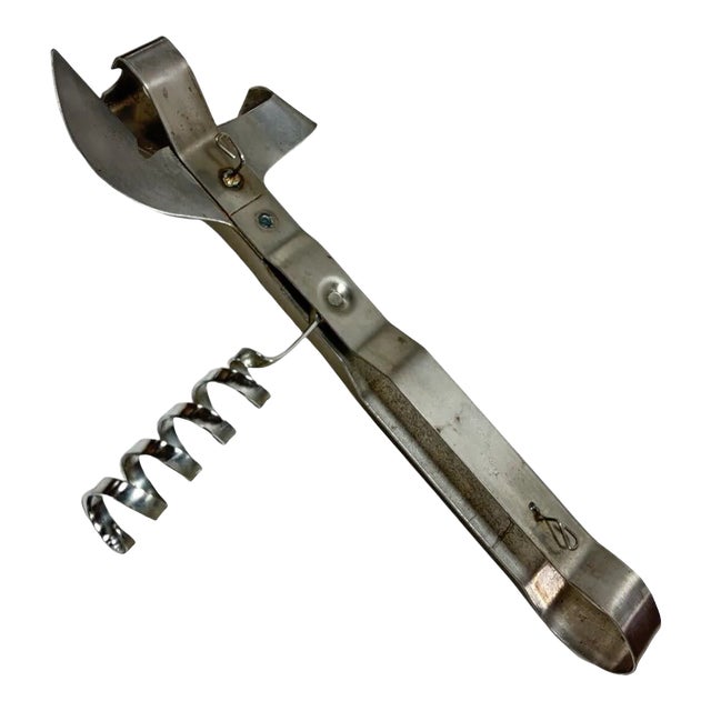 Vintage Curtis Jere Giant Can Opener Wall Sculpture | Chairish