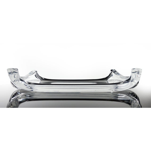 Astrolite Lucite Platter by Ritts Co. Of Los Angeles | Chairish