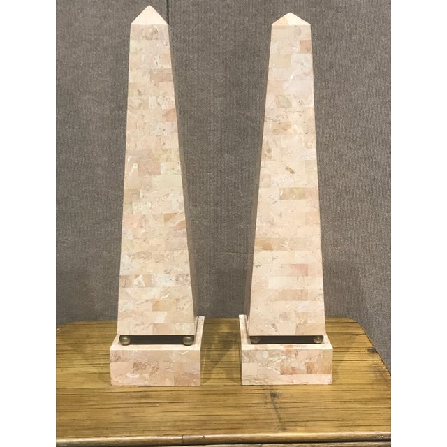 Mid Century Modern Obelisks - A Pair | Chairish