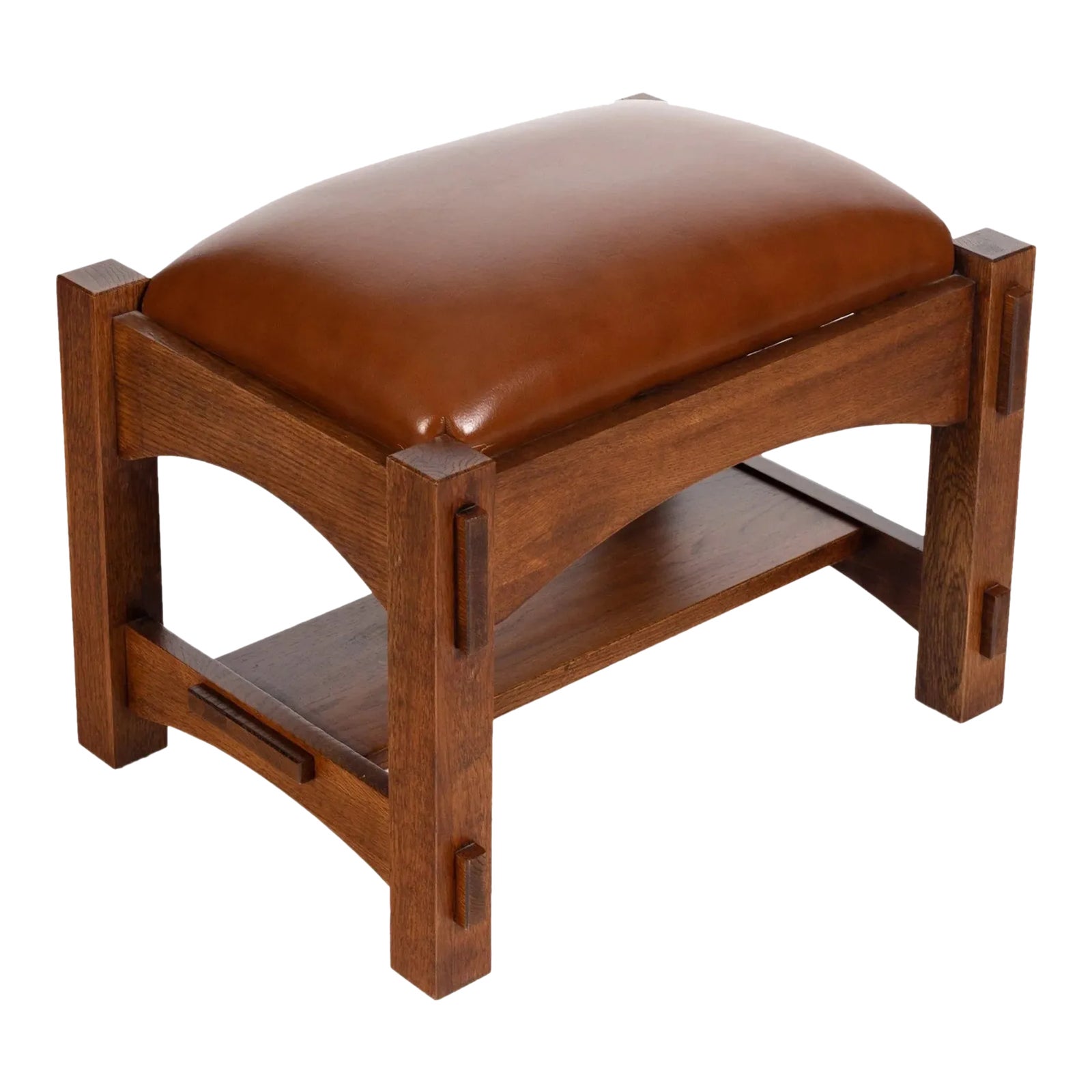 Crafters and Weavers Craftsman / Mission Mortise and Tenon Foot Stool ...