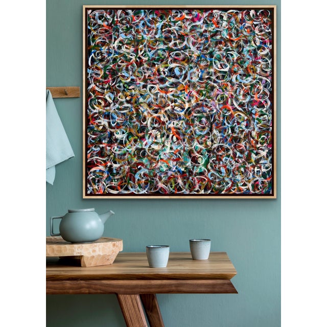 Original Abstract Painting by Pamela Harmon | Chairish