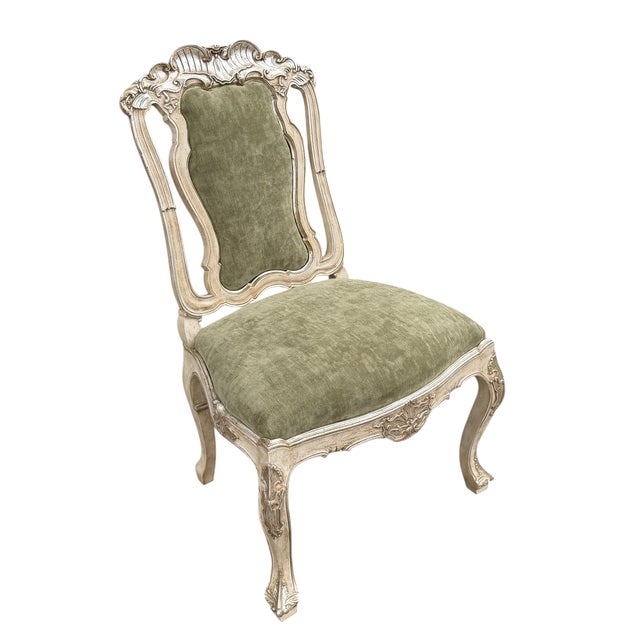 18th C Style Rococo Giltwood Side Chair by Randy Esada Designs | Chairish