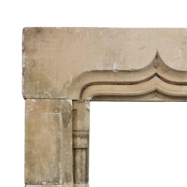 17th Century French Cut Stone Window | Chairish